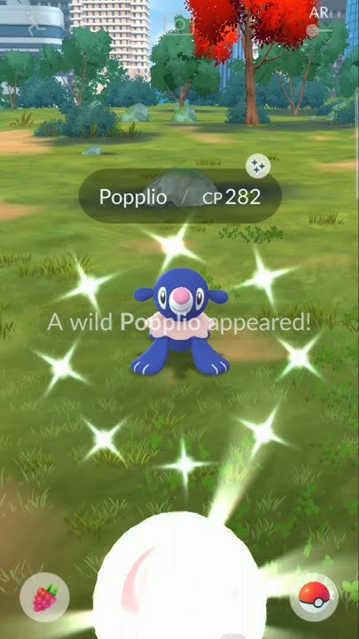 Pokémon go #shinypokemon SHINY POPPLIO - YouTube