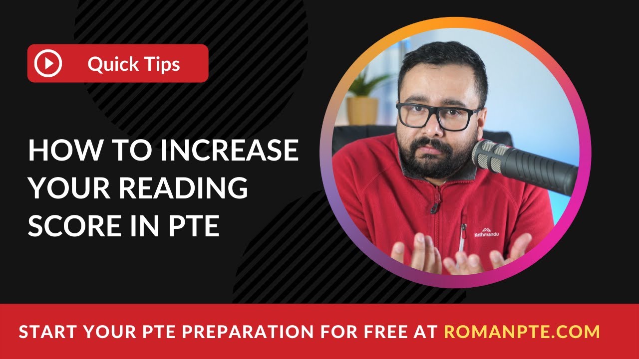 How To Increase Reading Score In PTE YouTube How To Increase Reading Score In PTE YouTube