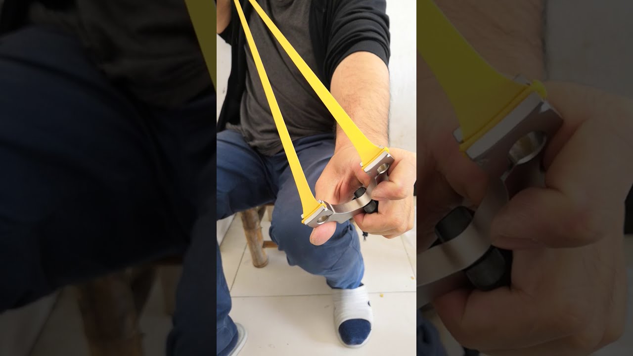 "Self-rolling" band installation by hand - YouTube