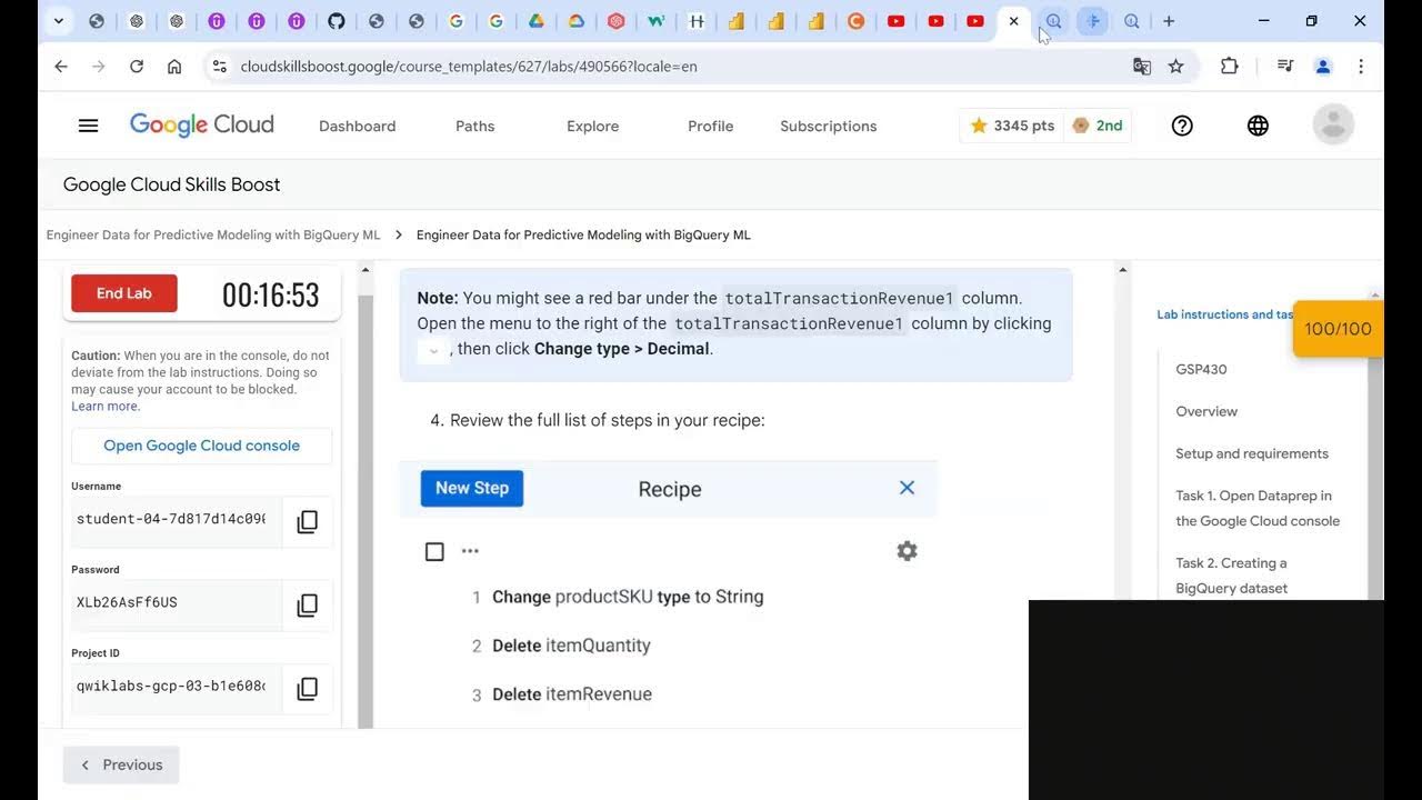 [TUTO] GCP --Data Engineering || Creating a Data Transformation Pipeline with Cloud Dataprep ...