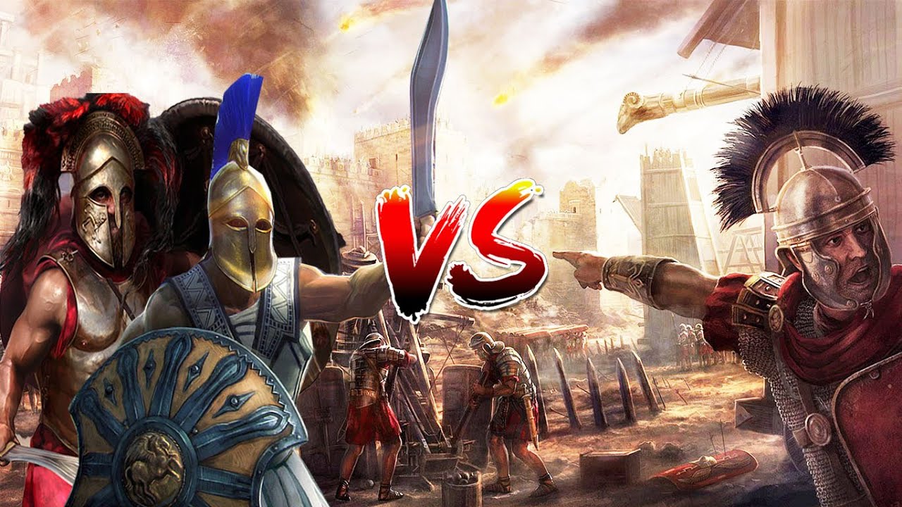 SPARTA DAN ATHENA BERSATU MELAWAN ROMA!! - YouTube