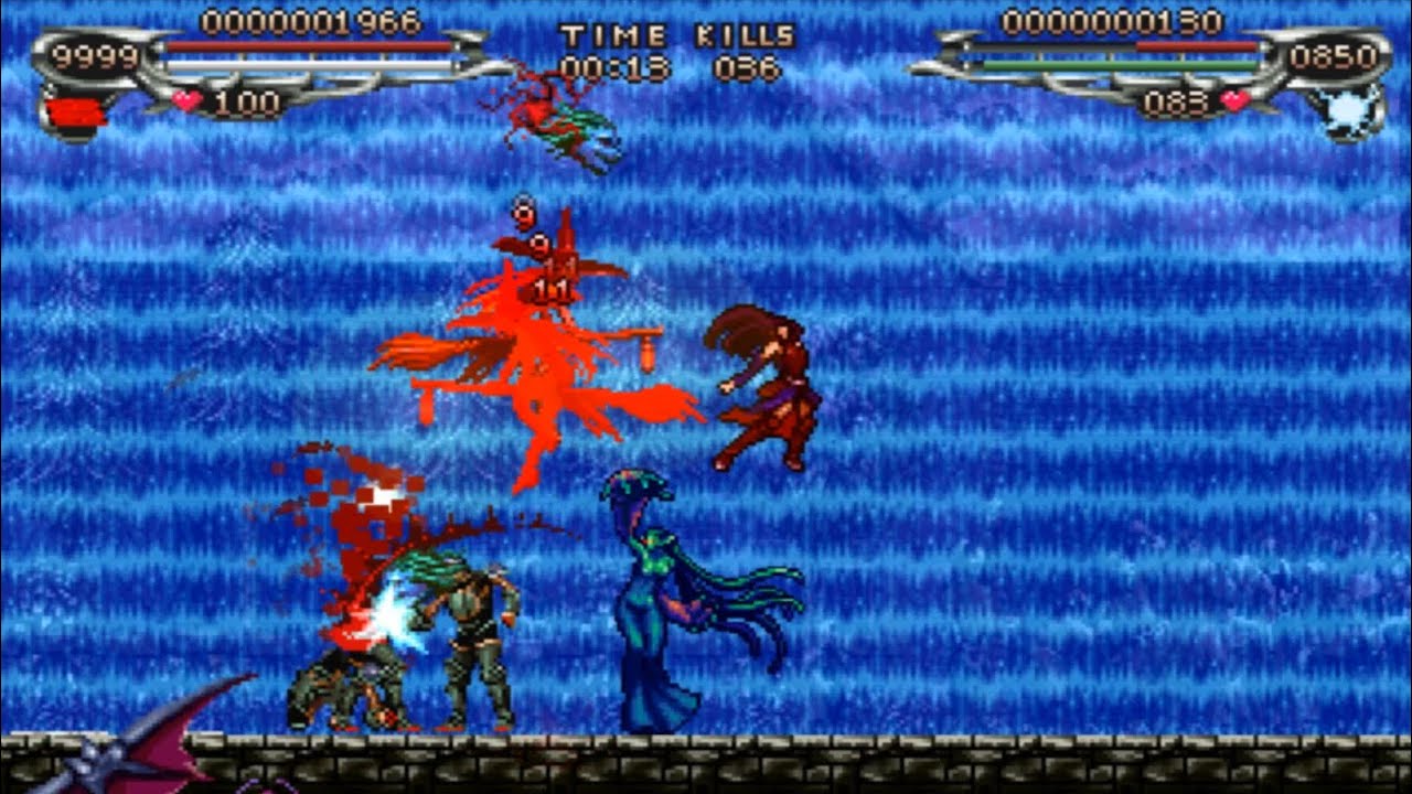 Serio's Castlevania Fighter Rusalka VS Shanoa - YouTube