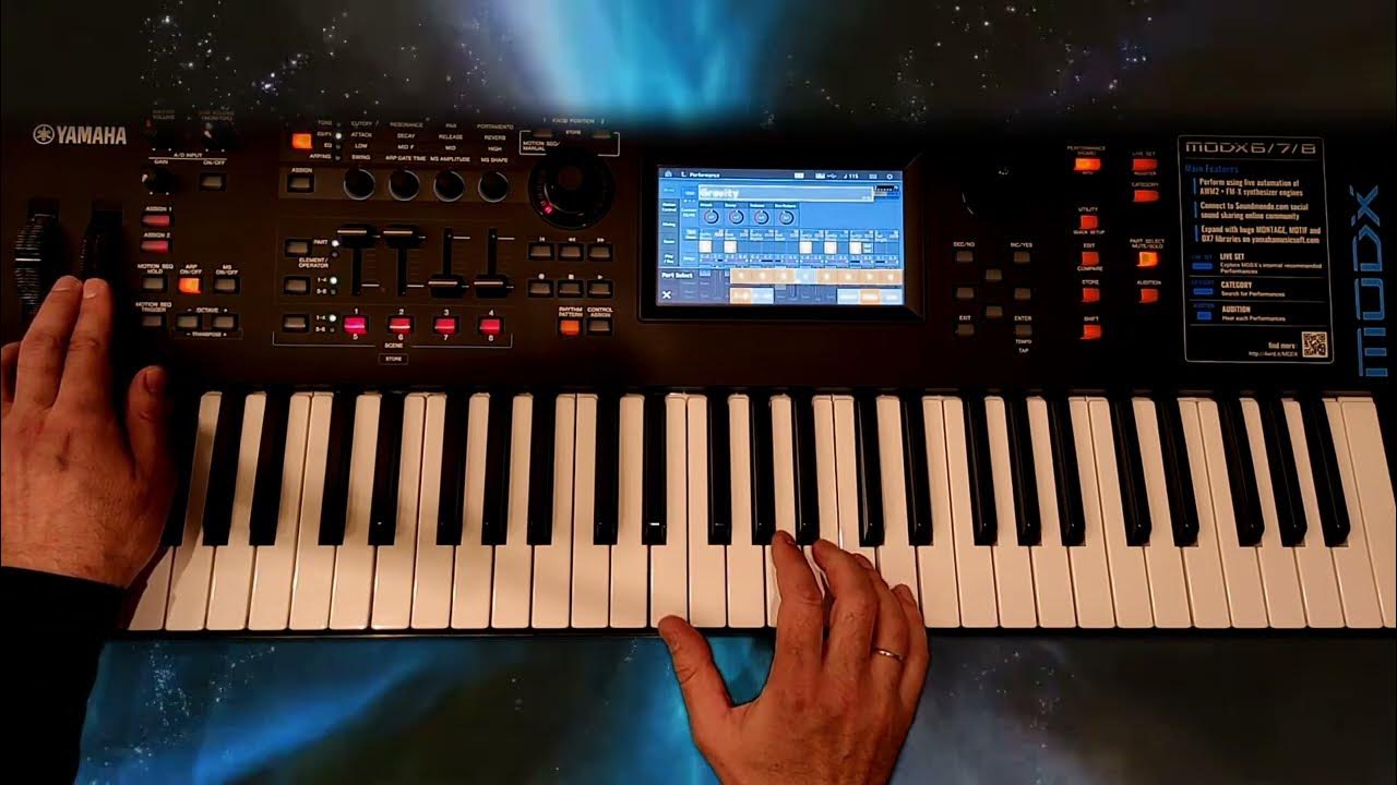 Ihtio - Gravity (Yamaha MODX Live Performance) - YouTube