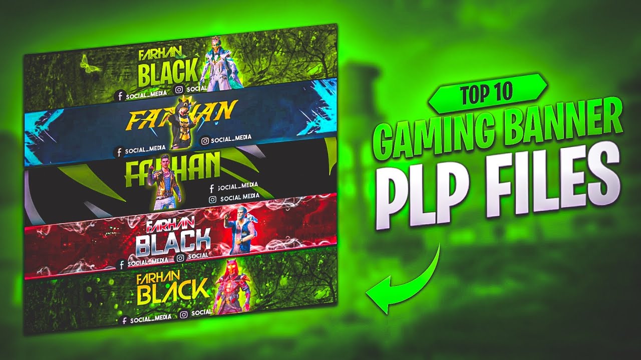 10 Gaming Banner Plp File | Download Banner Plp File For PUBG/BGMI 🔥 ...
