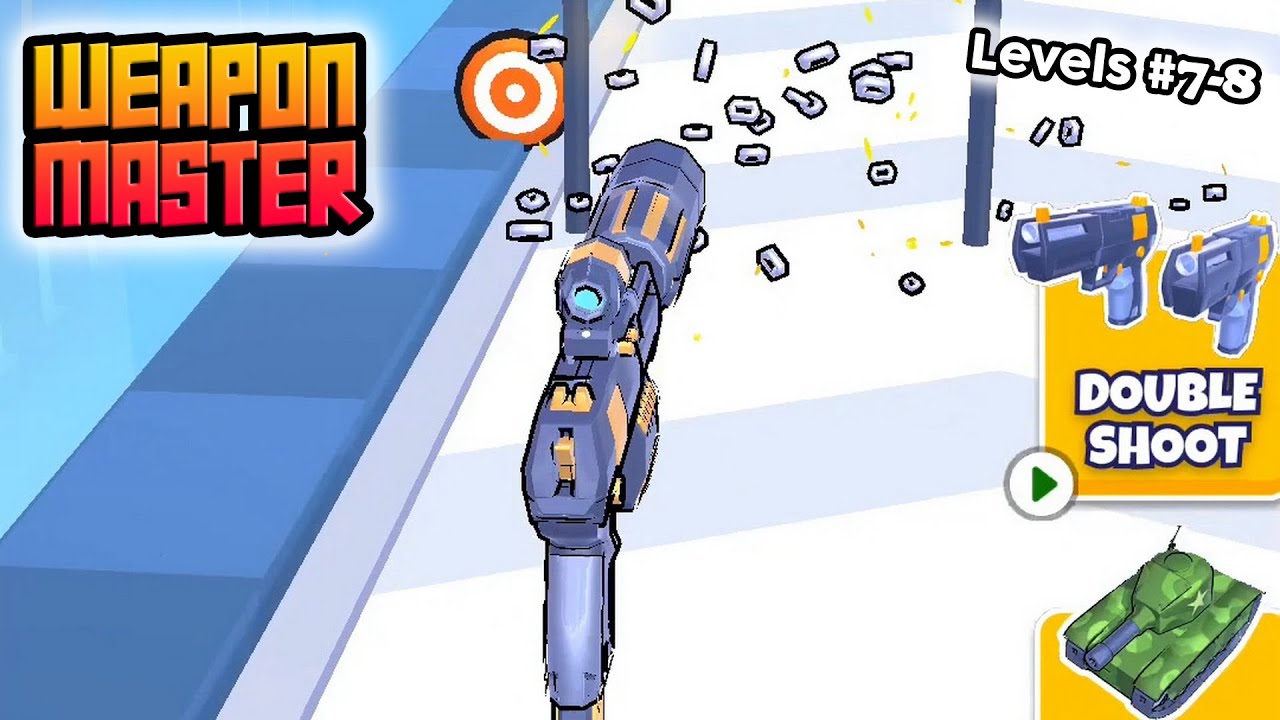 Weapon Master: Gun Shooter Run levels 7-8 | GamePlay Mobile Games - YouTube