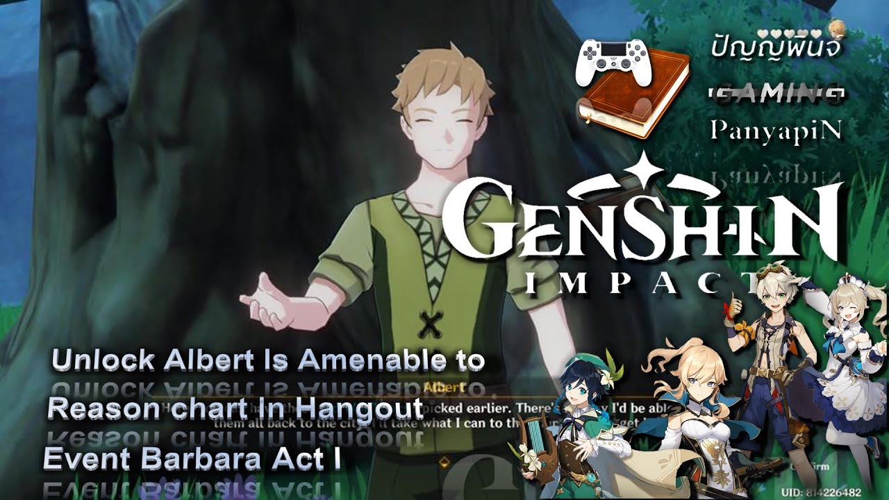 Unlock Albert Is Amenable to Reason chart in Hangout Event Barbara Act ...