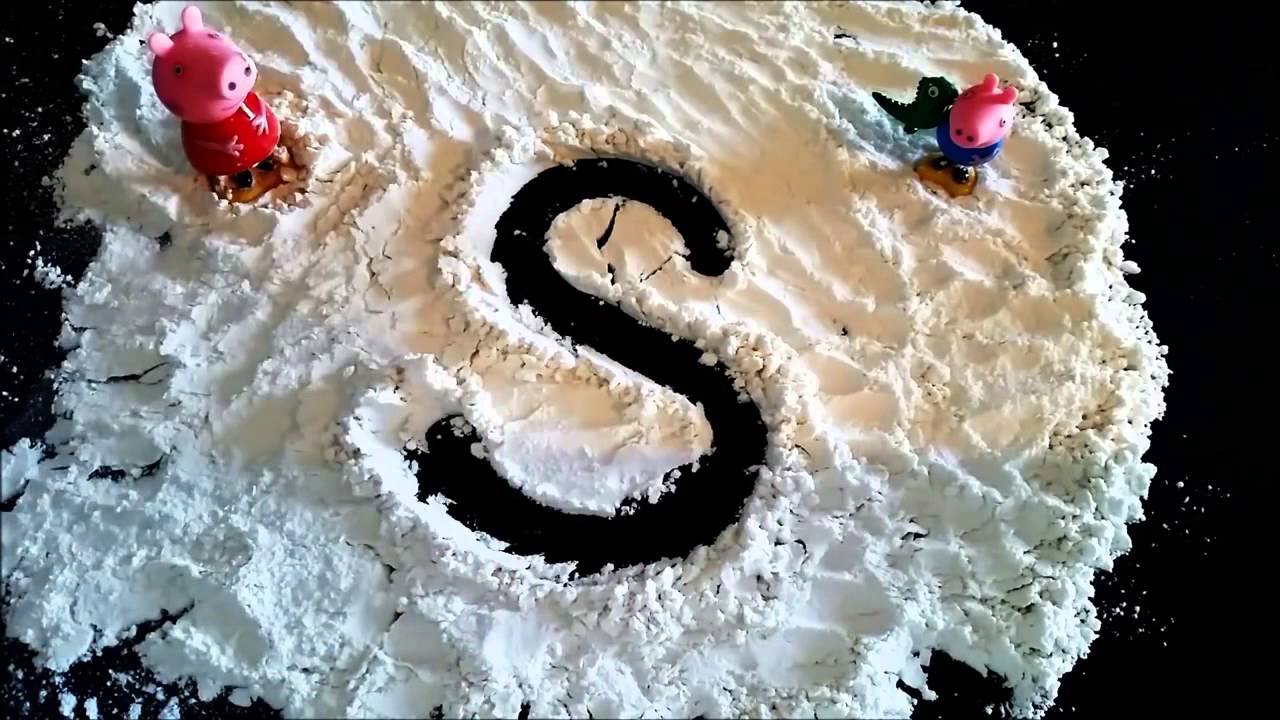 ABC Song for Children Peppa Pig ABC Songs Flour Letters Baby Toddler ...
