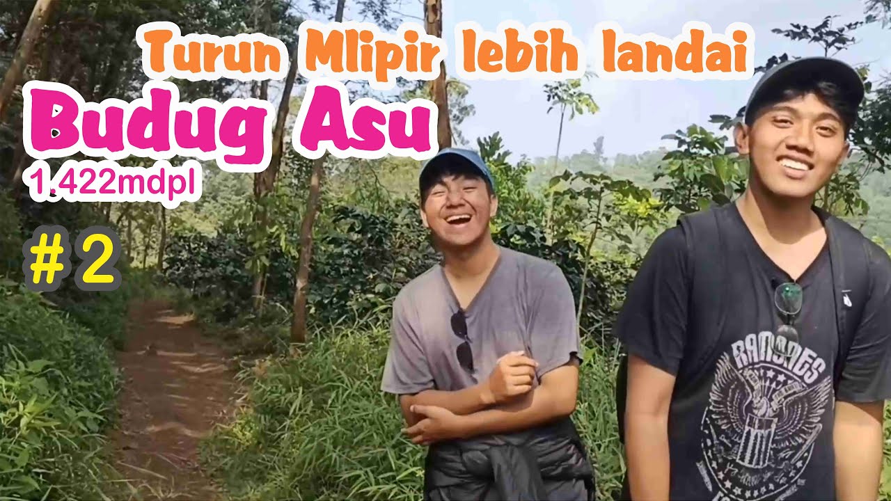 Puncak Buduk Asu (Part 2) Review Jarak dan Waktu, Turun mlipir lebih ...