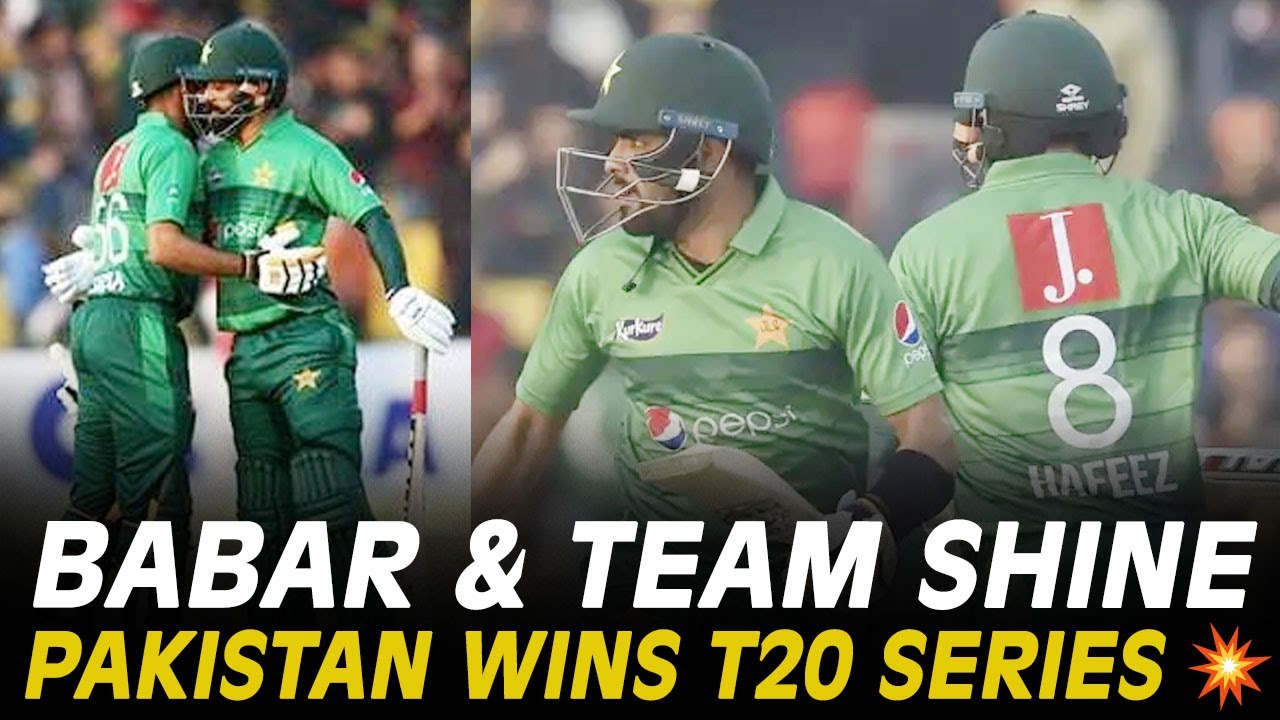 Babar & Team Shine – Pakistan Wins T20 Series 🇵🇰🌟 | Test Match | M3L1U ...