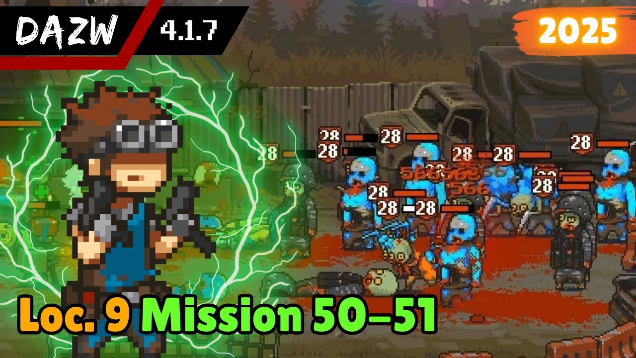 Location 9 Mission 50-51 🔫 DAZW v4.1.7 Dead Ahead: Zombie Warfare F2P ...
