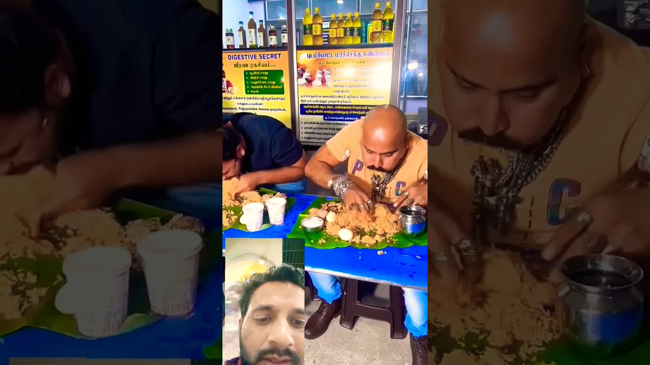 sapatu Raman v/s Ullaash kamte #indianfood #eatingshow #foodie # ...