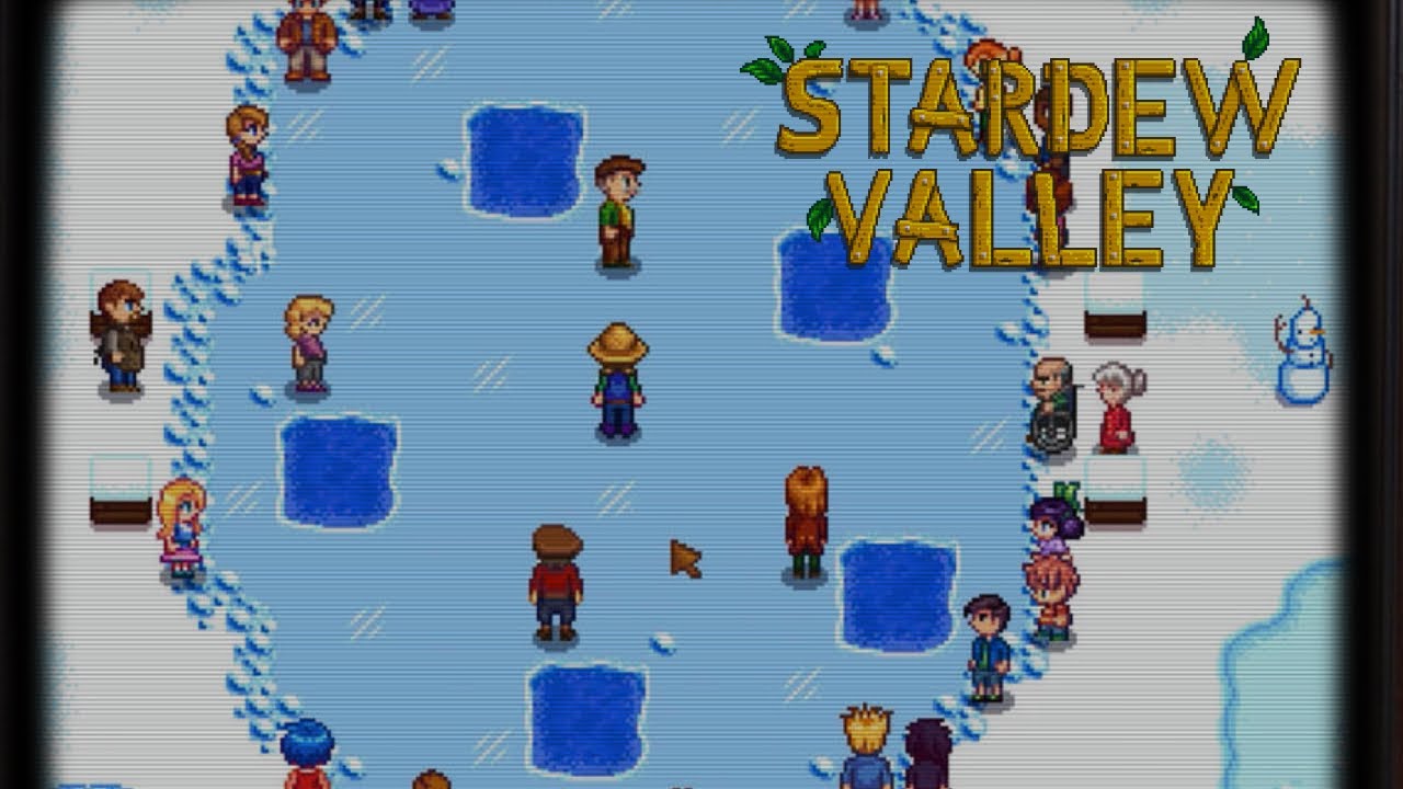 Festival of ice || Stardew Valley: Part 22 - YouTube