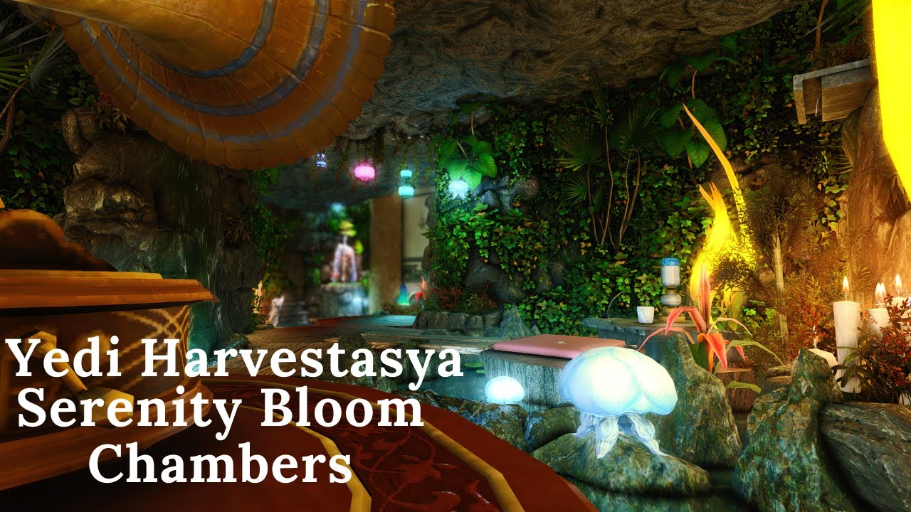 FFXIV 「Housing」Serenity Bloom Chamber 「M」 - YouTube