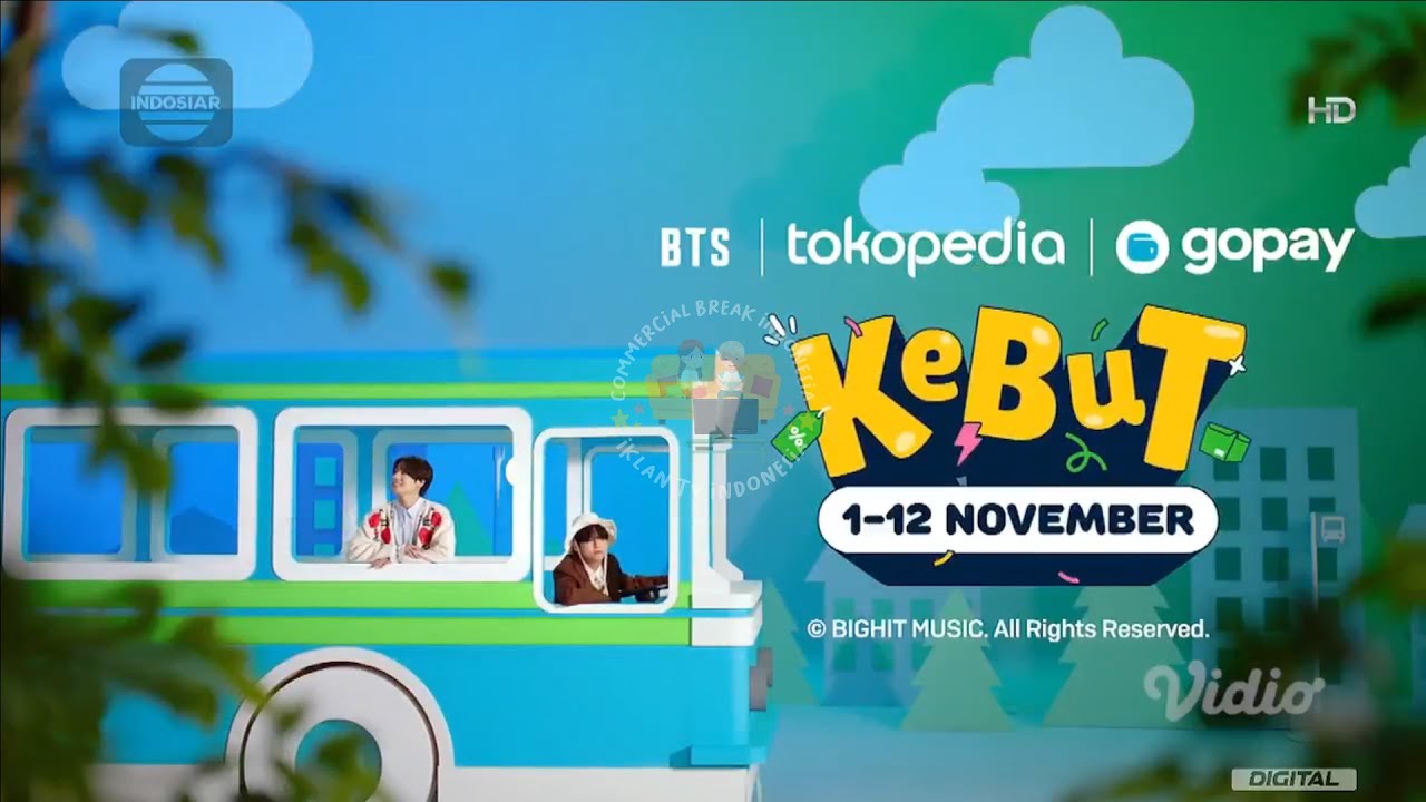 IKLAN BTS x TOKOPEDIA x GOPAY KEBUT 1-12 NOVEMBER "Kejutan Belanja ...