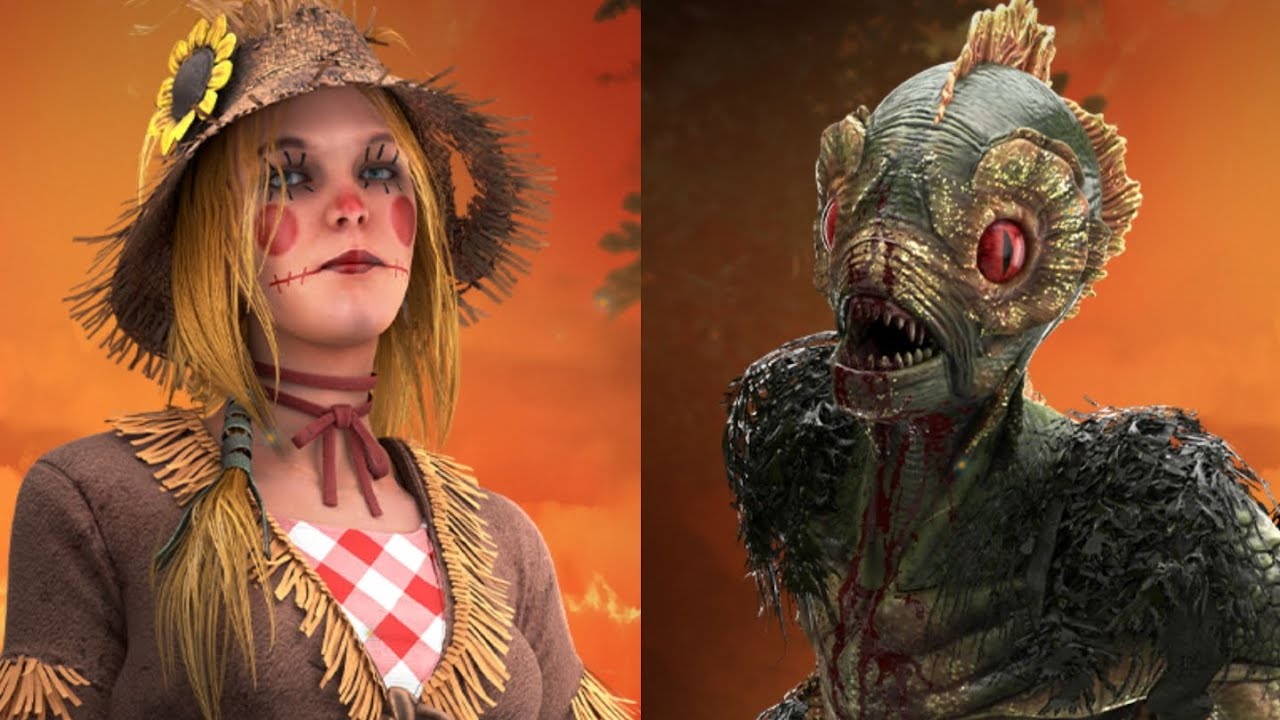 Dead by Daylight | Cornfield Scarecrow Kate and Swamp Creature Hag ...