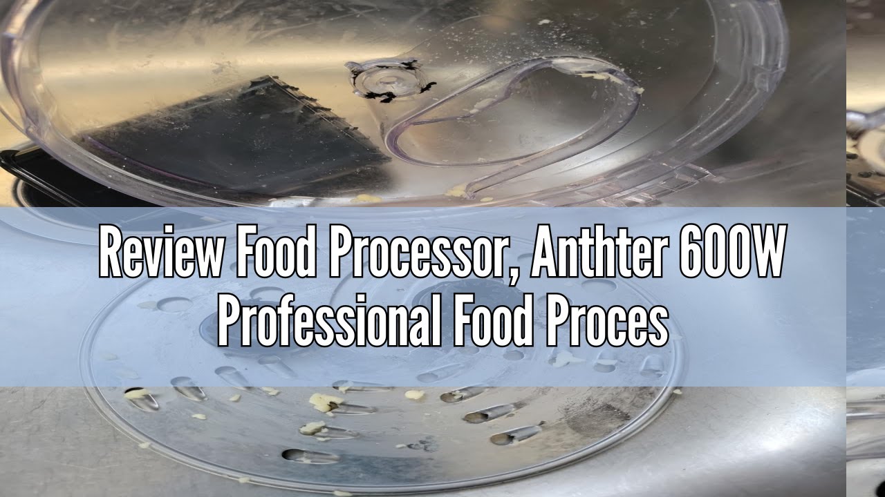Review Food Processor, Anthter 600W Professional Food Processors ...