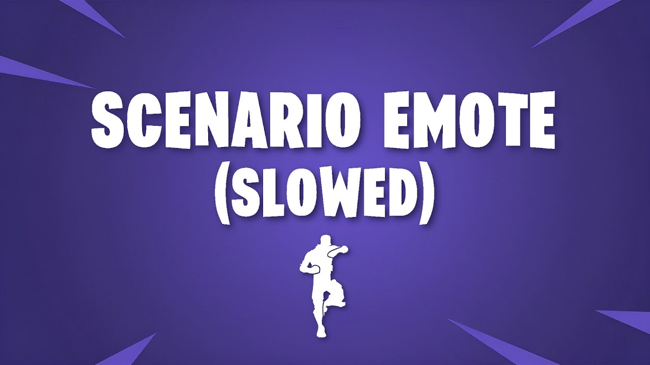 Fortnite - Scenario Emote (Slowed) (-2 Semitones) - YouTube