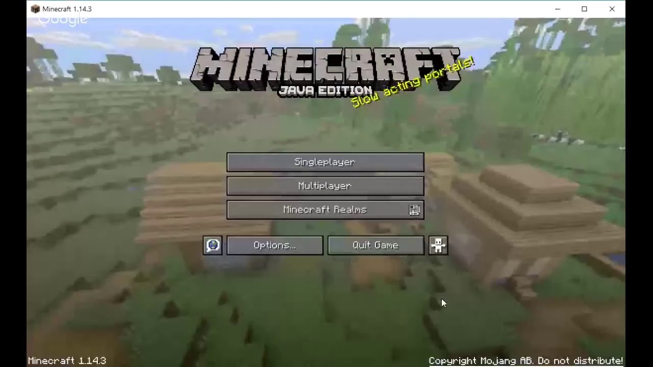 Minecraft Single Player #1 Pc - YouTube