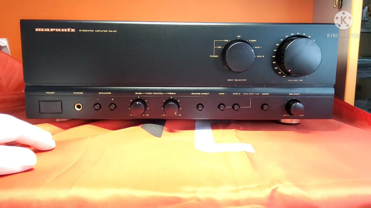 Marantz PM-50 - YouTube