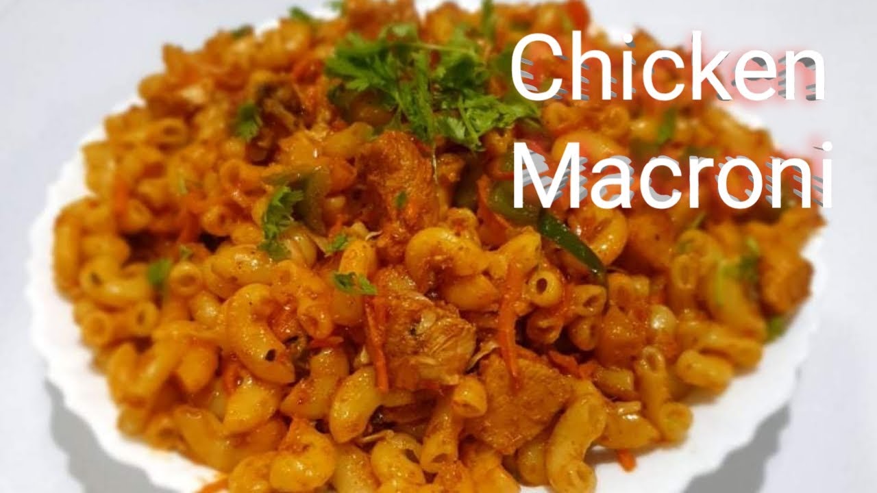 Chicken Macroni | Vegetable | Tasty | Food Gali - YouTube