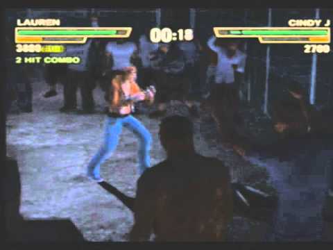 Def Jam Fight For NY: Lauren vs Cindy J - YouTube