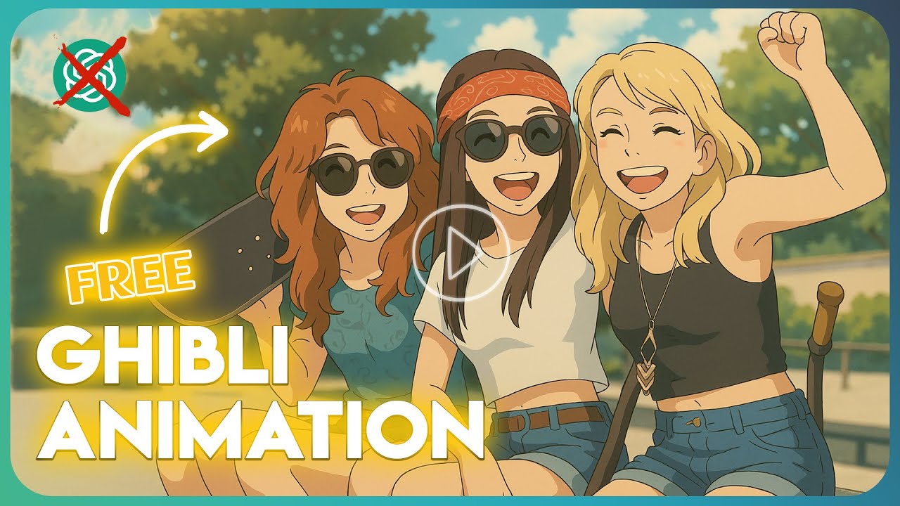 How To Make Trending Ghibli Style Animation For FREE | NO Chat GPT ...