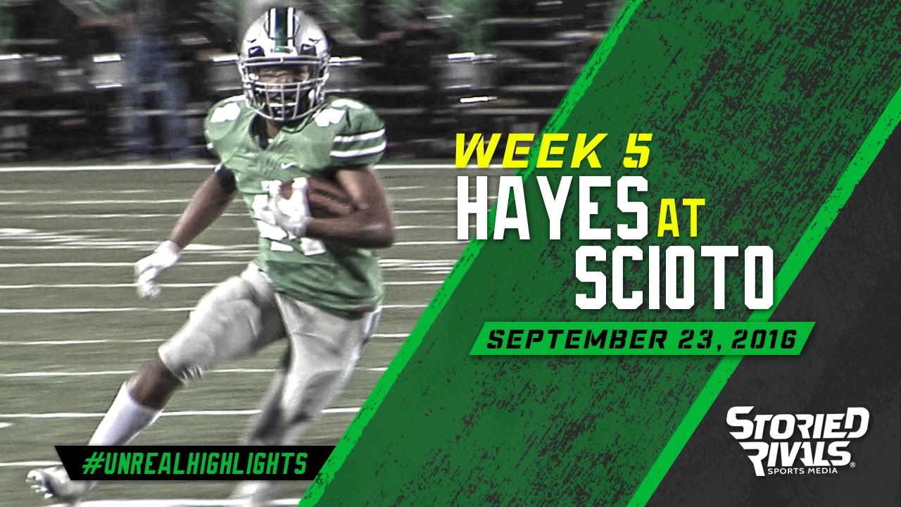 HS Football | Delaware Hayes at Dublin Scioto [9/23/16] - YouTube