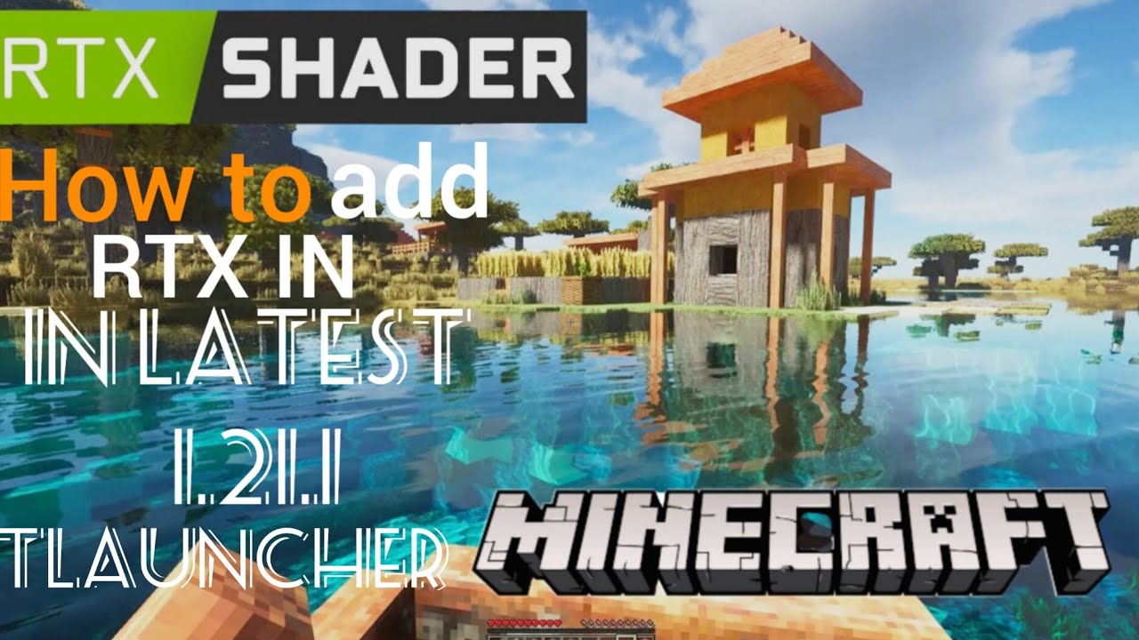 How to add RTX shaders in new latest 1.21.1 update | Minecraft RTX ...