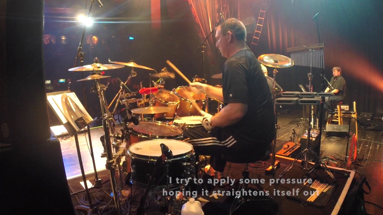 Drummer Gets Trigger Finger While Performing - YouTube