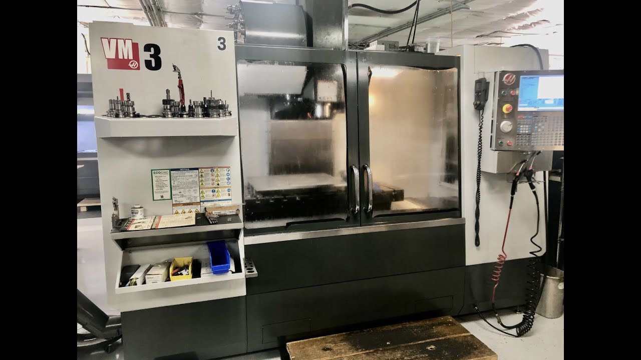 2010 Haas VM3 For Sale ID# 6982 Machine Demo walk around From ...