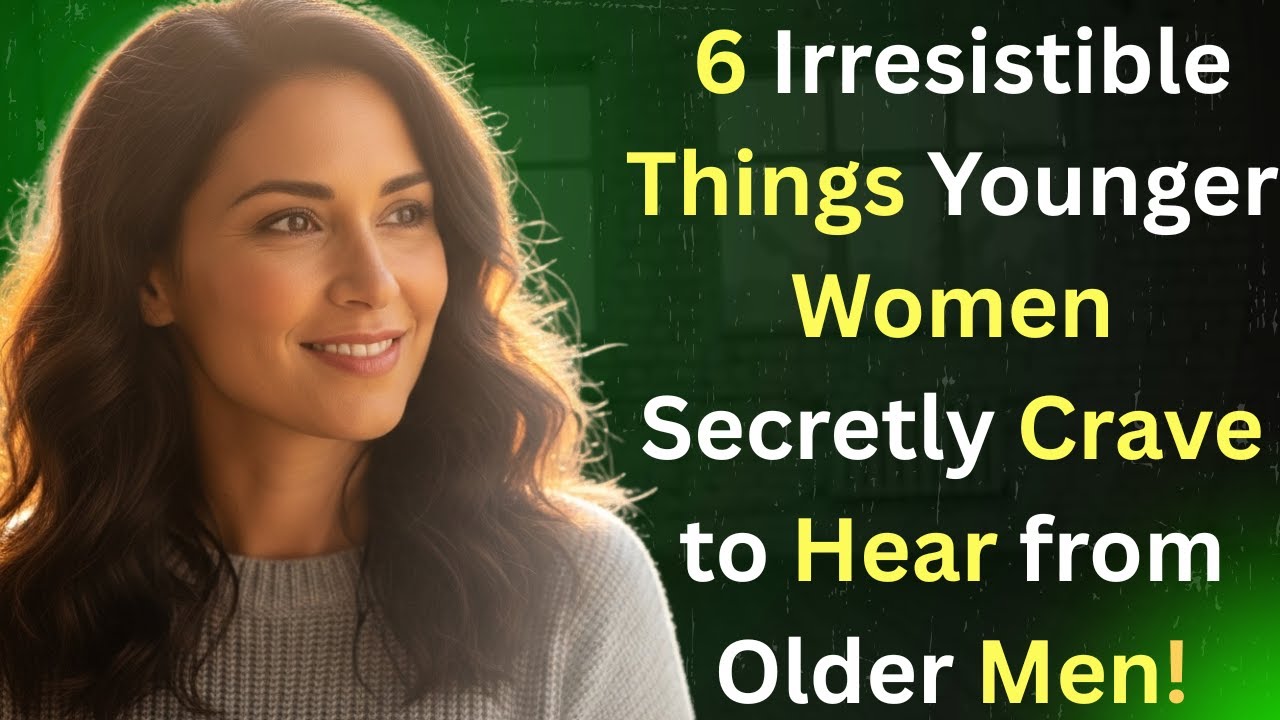 6 Irresistible Things Younger Women Secretly Crave To Hear From Older ...