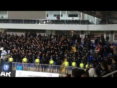 ”Neftçi” - “Qarabağ” oyununda “Şəhidlər ölməz, Vətən bölünməz” sədası