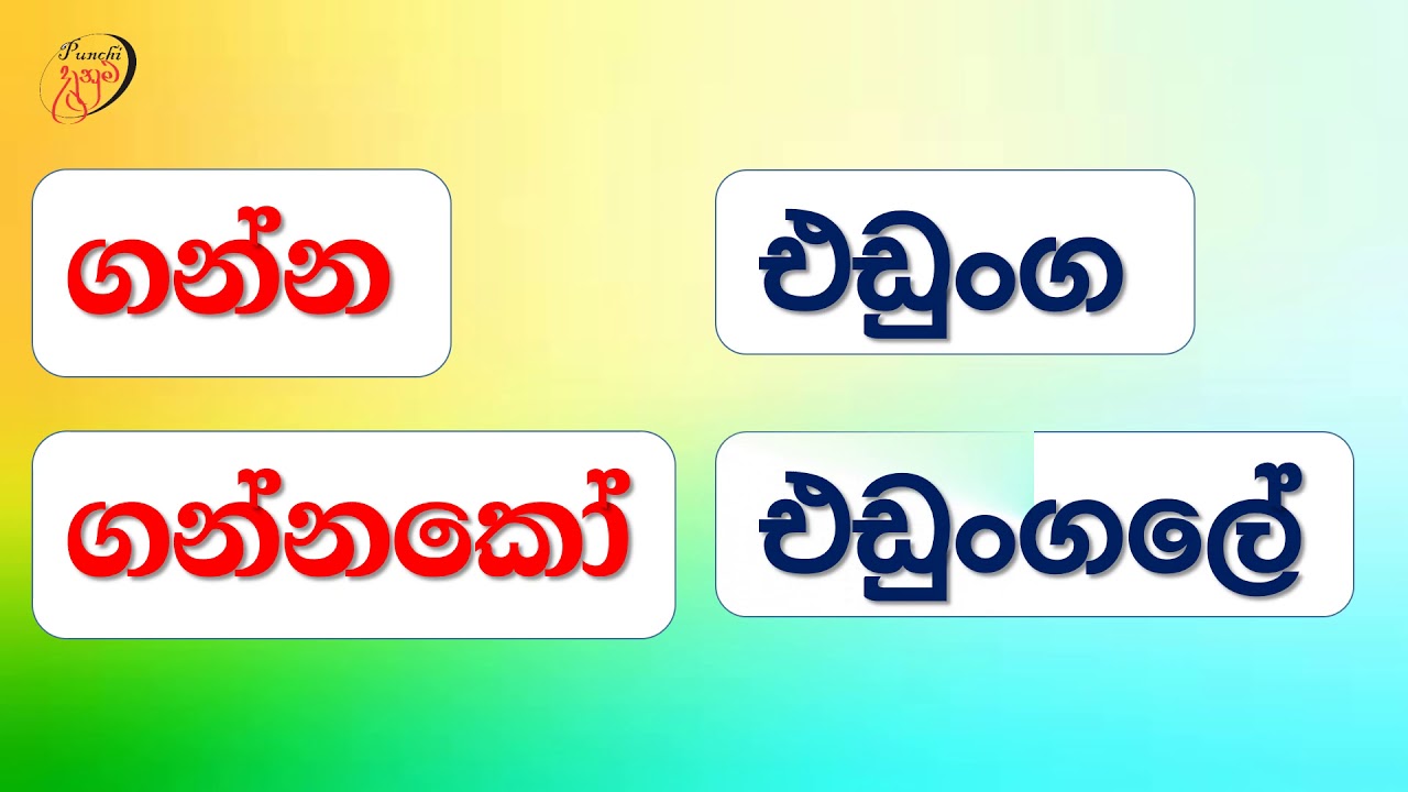 Tamil Words 3 YouTube