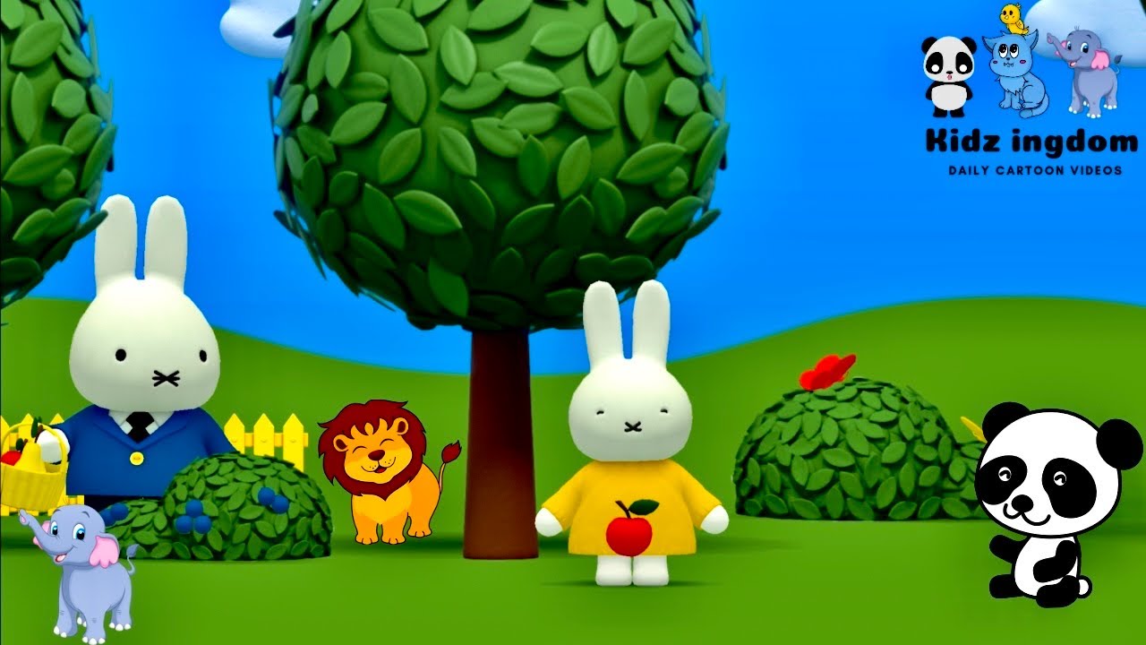 3D Cartoon Video For Kids | Miffy’s World 3D Cartoon Video | Kids ...