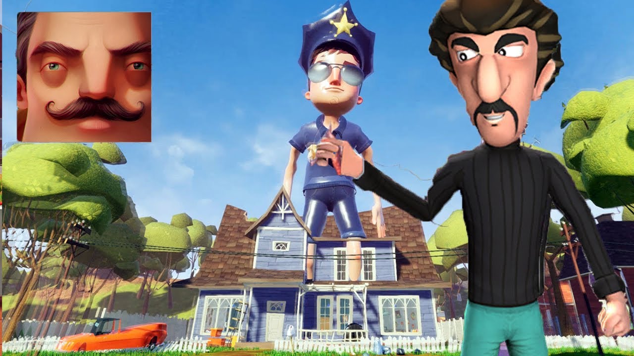 Hello Neighbor - My New Neighbor lester (Scary Robber) History Gameplay ...