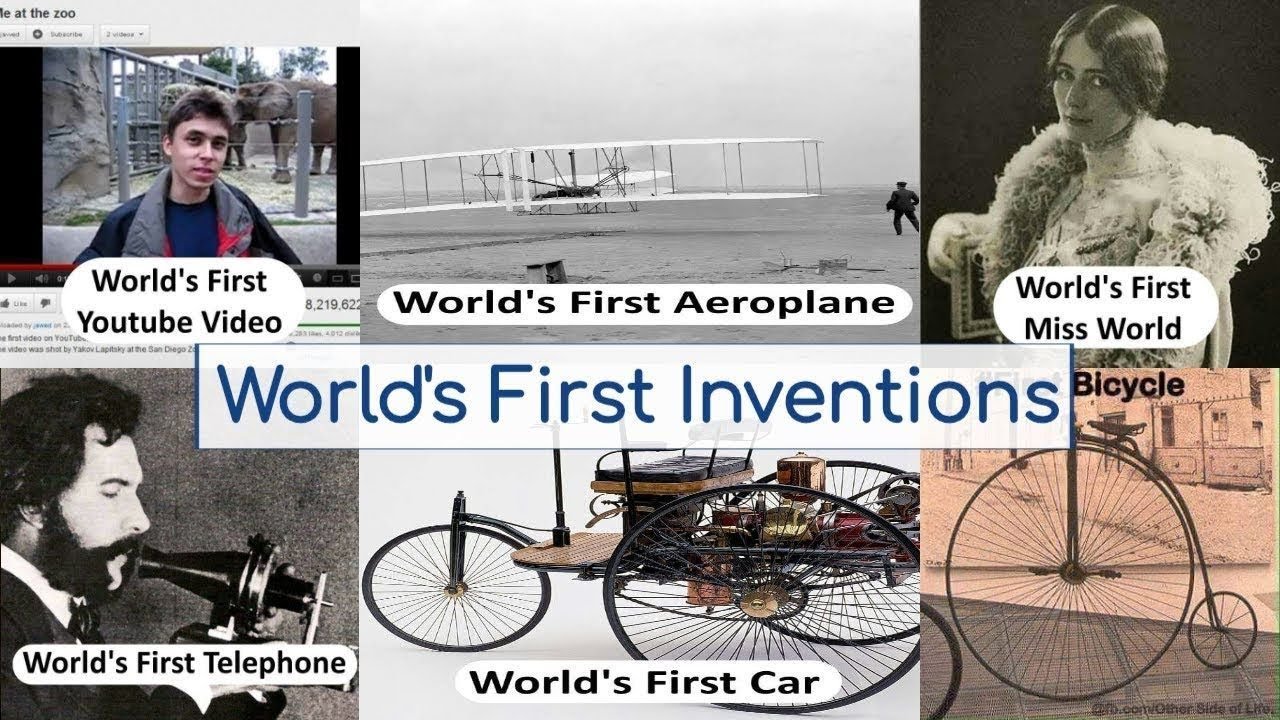 Top 22 World's First Inventions - YouTube