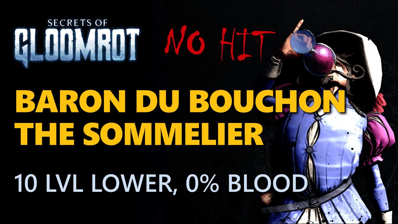 V Rising - Baron du Bouchon the Sommelier | No Hit, 10 Levels Lower ...