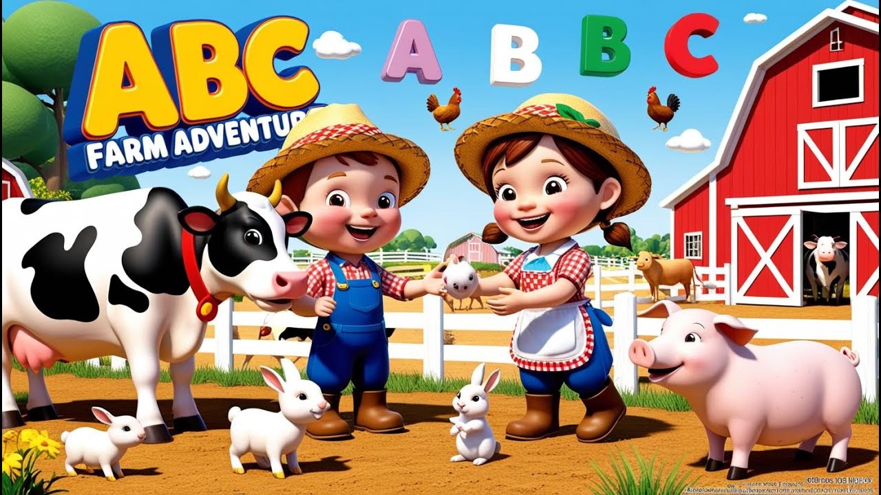 ABC Farm Adventure – Letters Appear as Kids Help the Farmer Care for ...