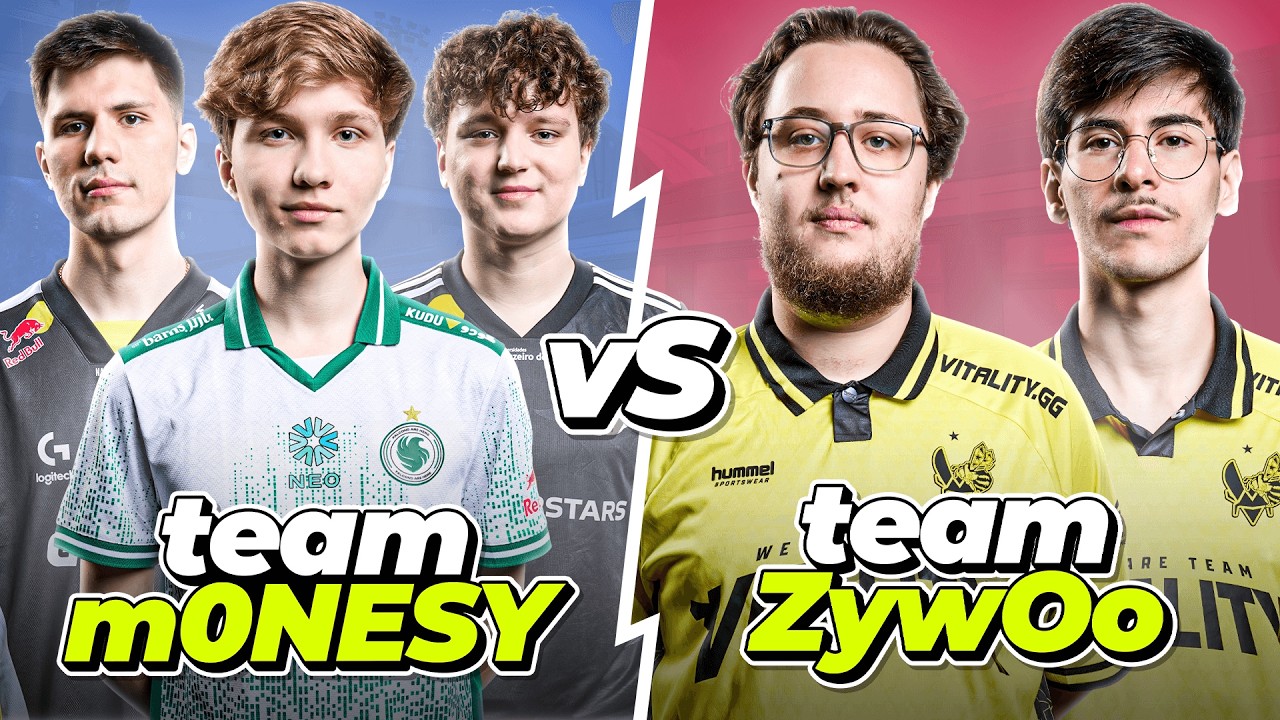 Team M0NESY vs Team ZYWOO on Faceit with Utility Guide, Multi POV and Voice Comms (Train) - YouTube