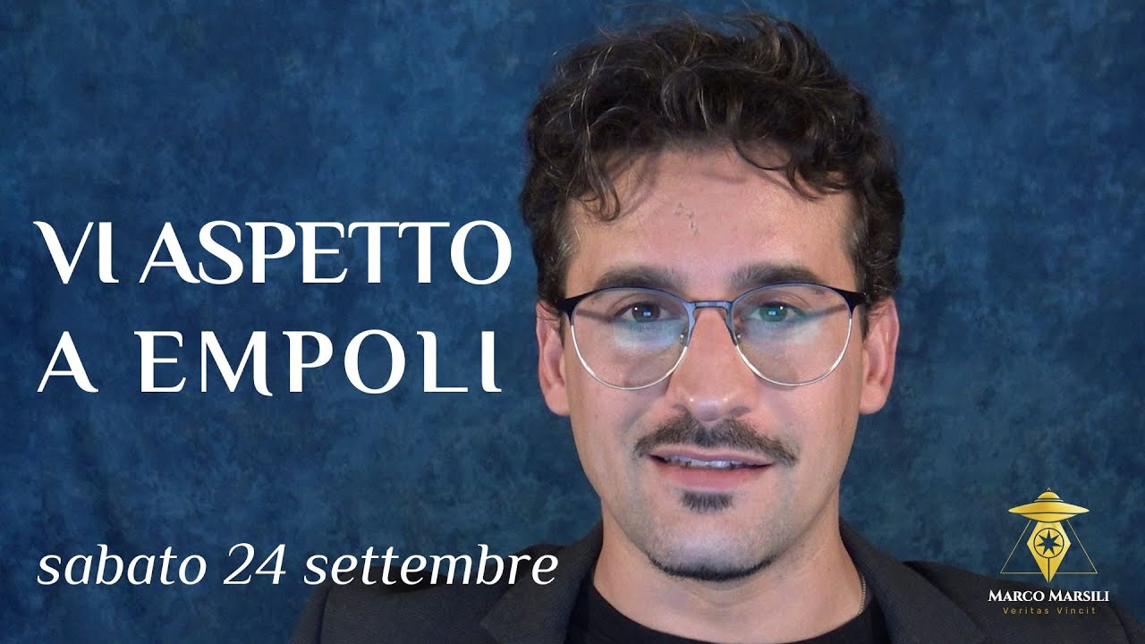 PROMO #conferenza di Marco Marsili a Empoli - YouTube
