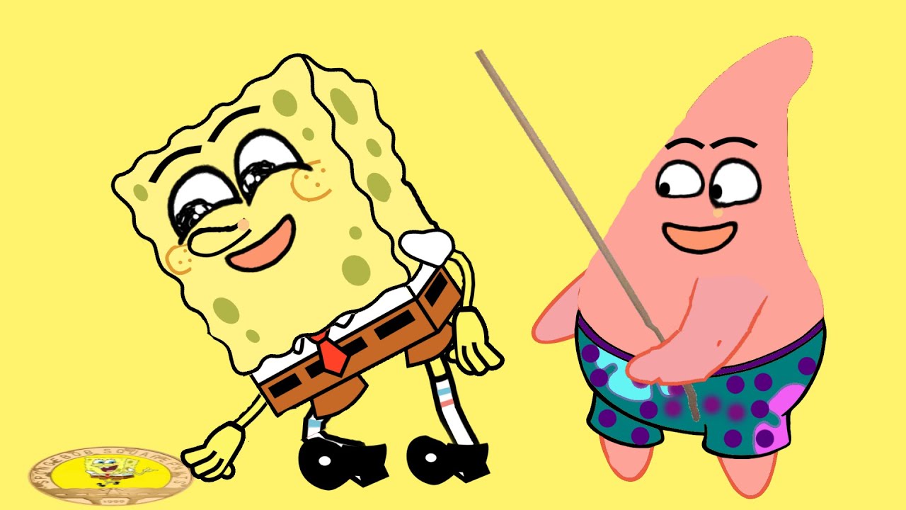 Spongebob and Patrick Stick Surprise - YouTube