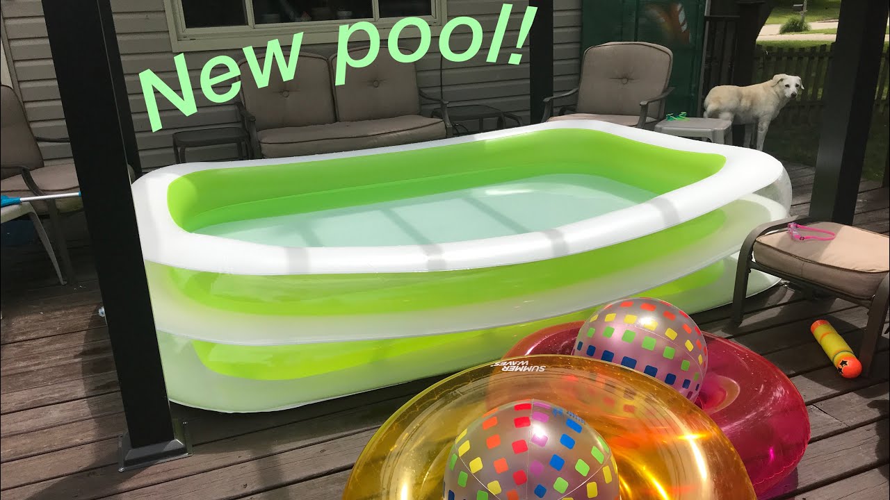 New pool! | Goose and Mimi - YouTube