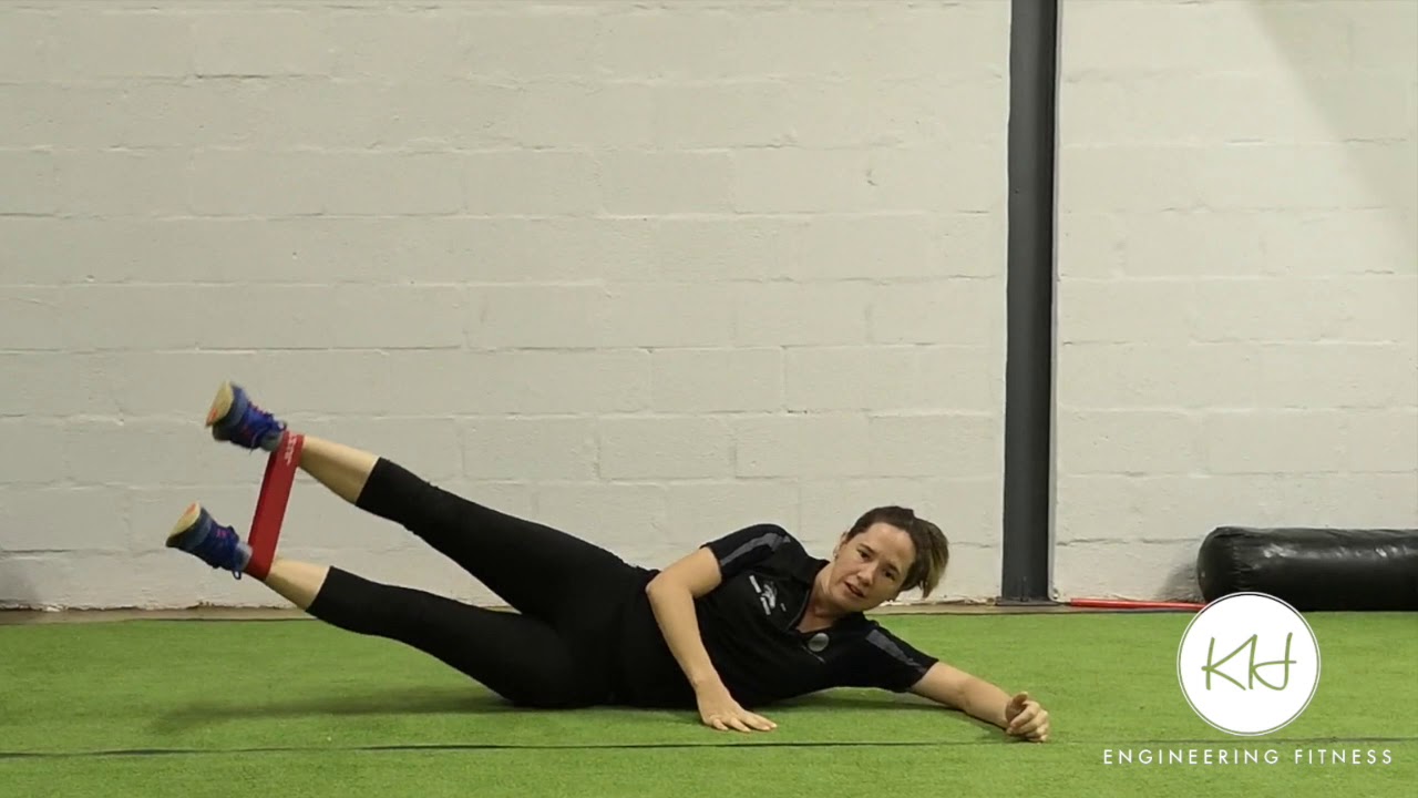 SIDE LYING LEG LIFT | EXERCISE - YouTube