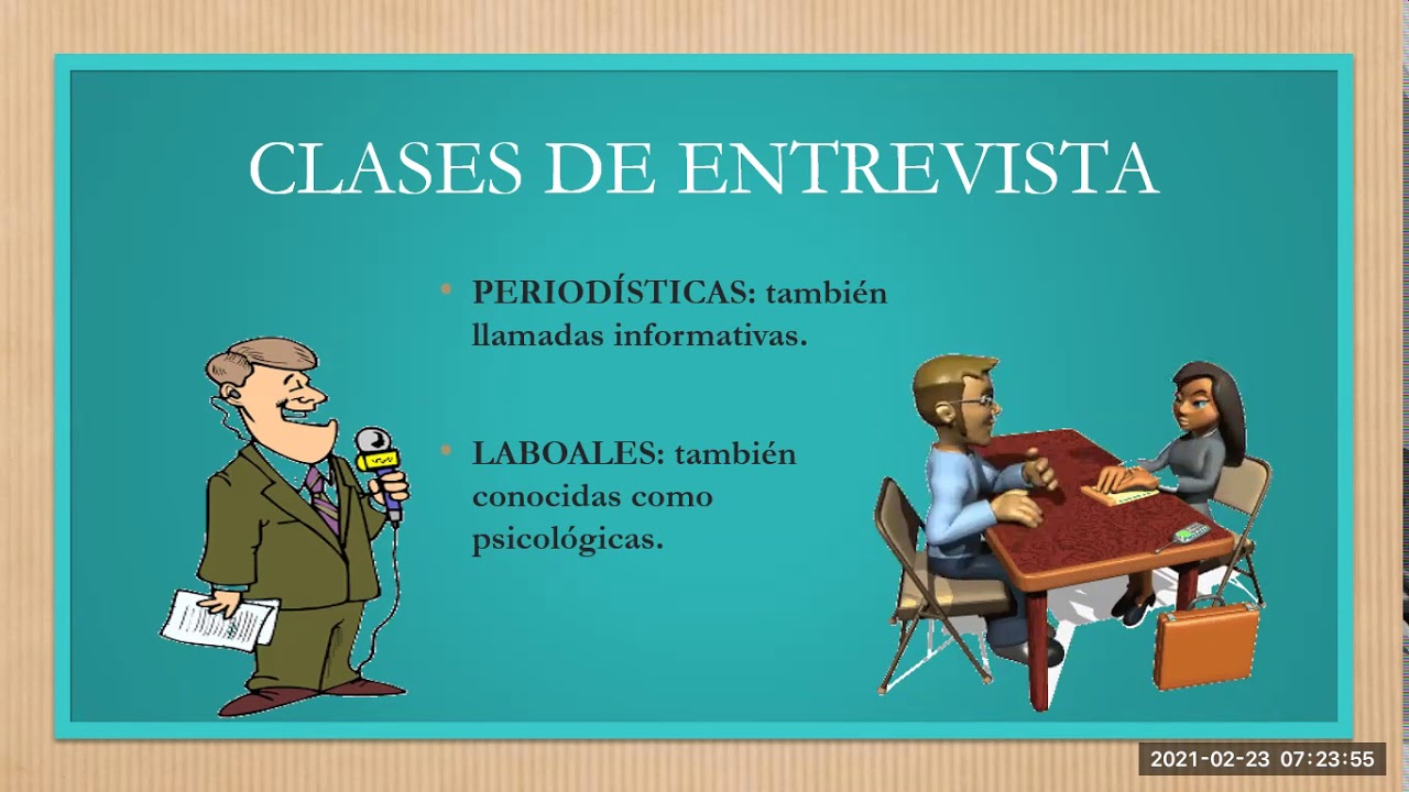 ¿QUÉ ES UNA ENTREVISTA Y CÓMO SE PLANEA? - YouTube