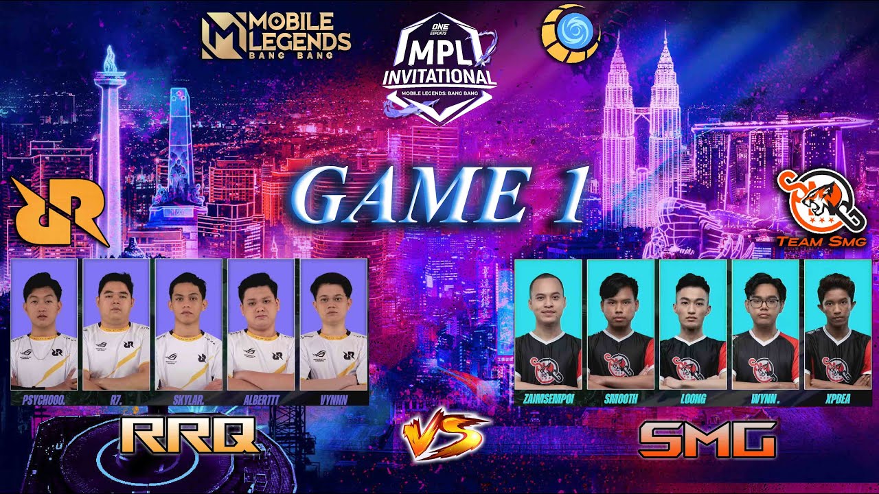 (FILIPINO) RRQ VS SMG | GAME 1 | ONE Esports MPL Invitational Day 4 ...