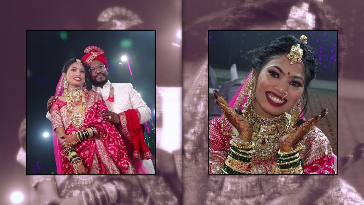 Pooja weds Shubham wedding highlight 08-01-2024 shooting by MD Photography Mukesh Danke ...