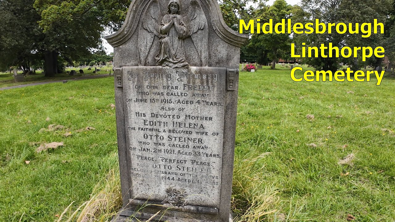 Middlesbrough Linthorpe Cemetery, North Yorkshire, UK: A country park ...