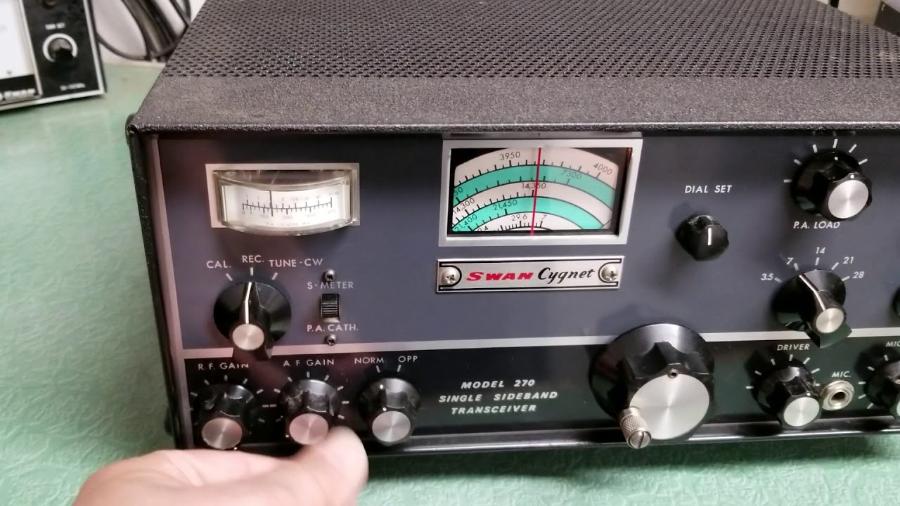 Swan 270 transmit - YouTube