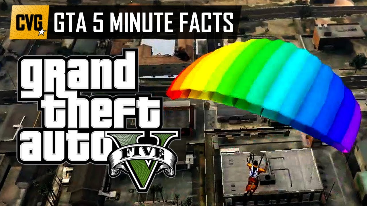 GTA V - GTA 5 Minute Facts - Map and Locations Detailed - YouTube