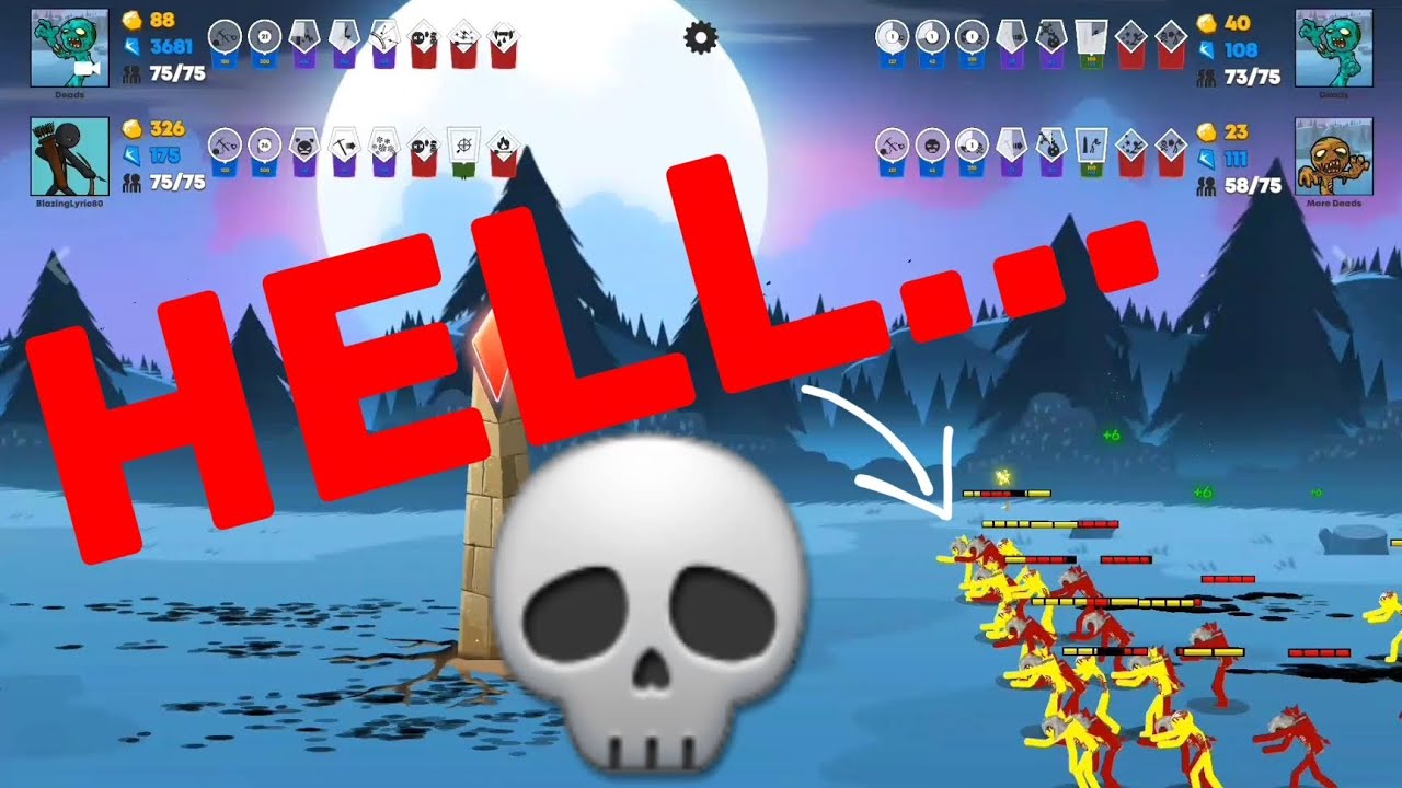 28 Deads Later (Insane) is THE HARDEST CO-OP | Stick War 3 + Deathmatch ...